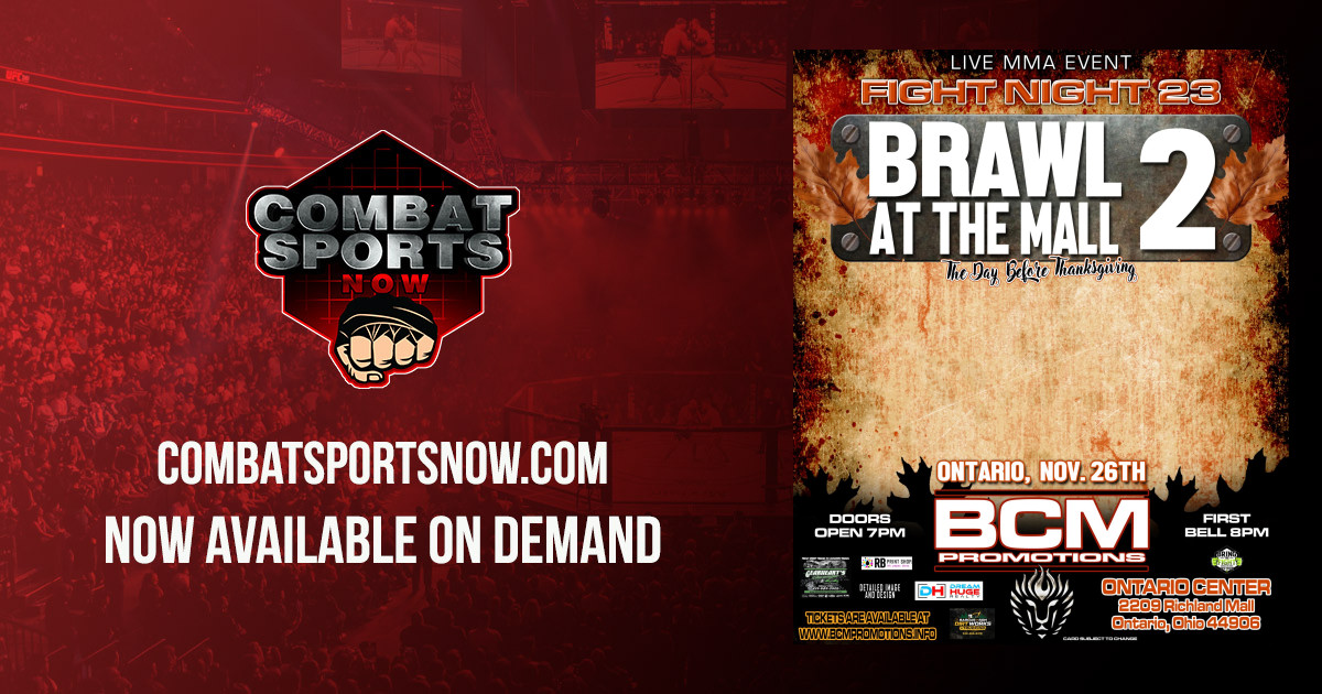 Buy BCM Promotions Fight Night 23 On Demand Now!