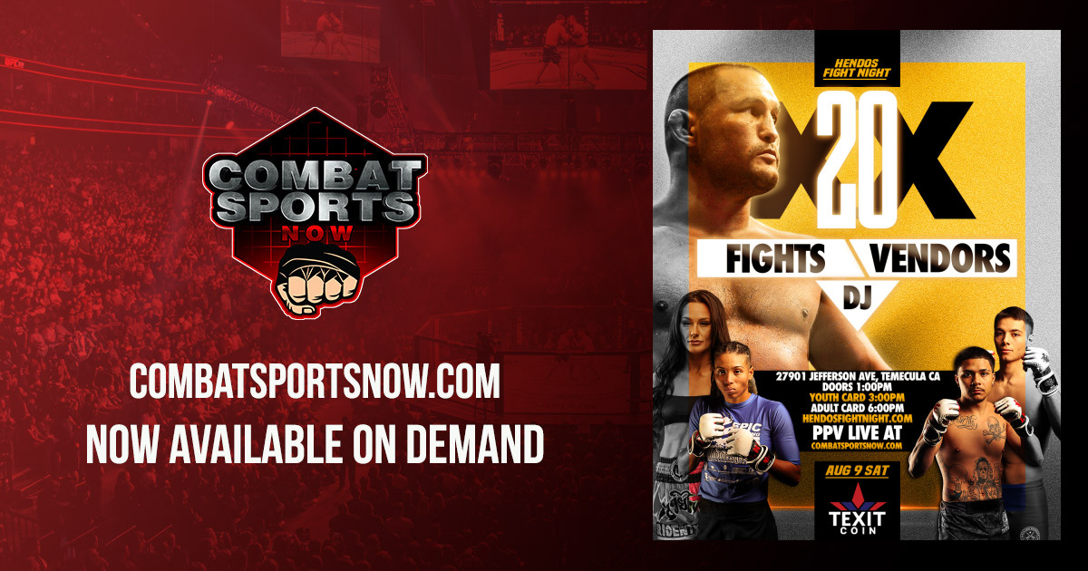 Buy Hendos Fight Night 20 On Demand Now!
